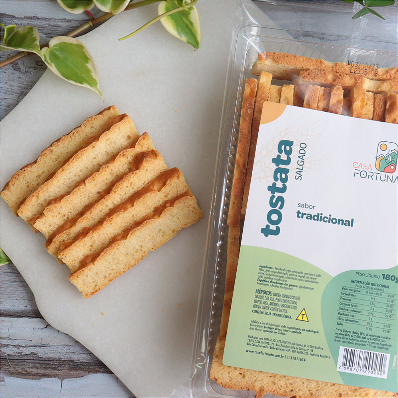 Tostata Salgada 180G - O Queijólatra Loja Especializada em Queijos ...