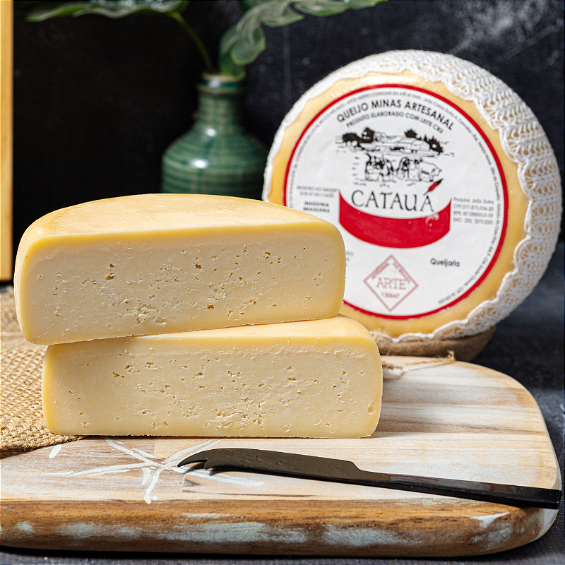 Queijo Minas Artesanal Catauá 400g - Queijo Meia Cura - O Queijólatra ...