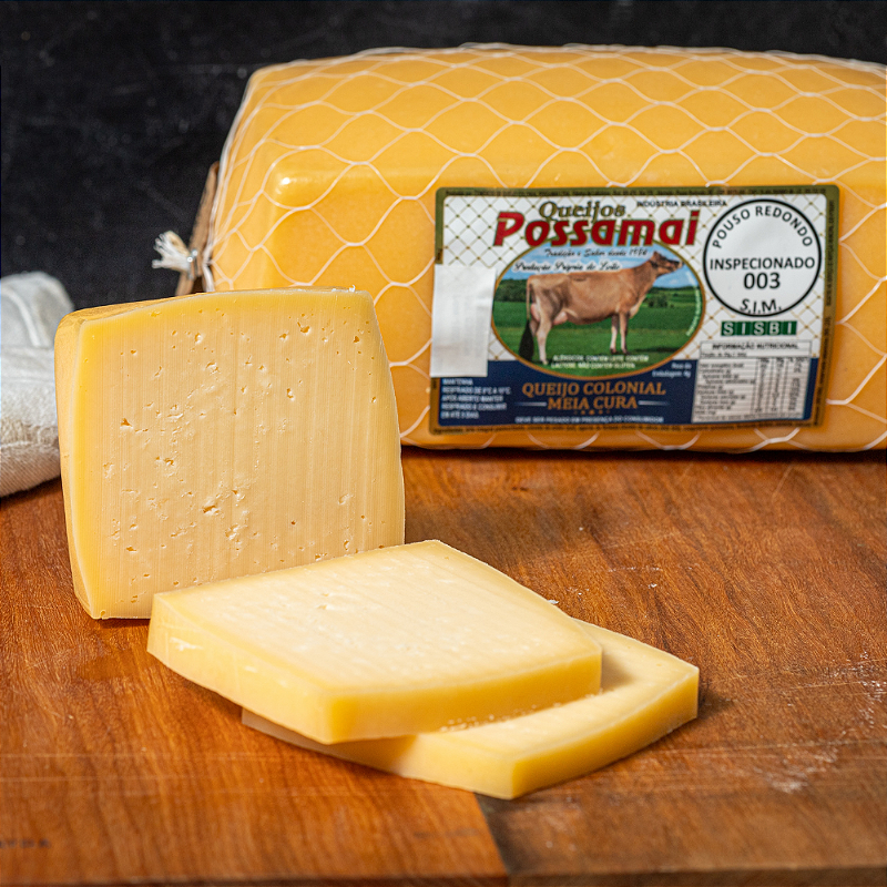 Colonial - Queijo Artesanal Meia Cura Fração 380g - O Queijólatra Loja ...
