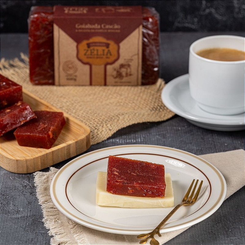 Goiabada Cascão Zélia Em Barra 500G - O Queijólatra Loja Especializada ...