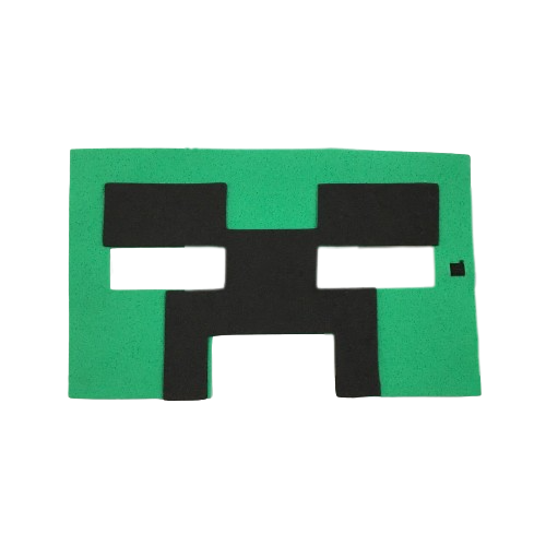 Máscara Minecraft EVA - Cochicho Fantasias