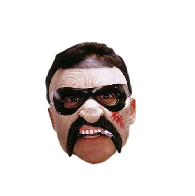 Máscara Látex Bandido Metade - Cochicho Fantasias
