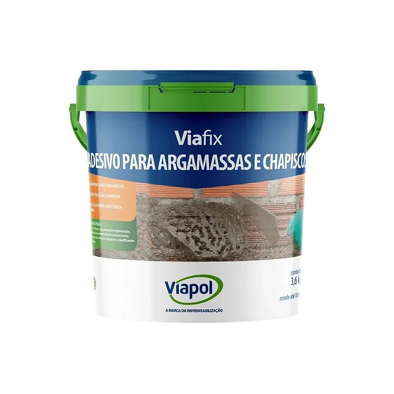 Adesivo Viafix 3,6Kg Viapol - Conibase Home Center