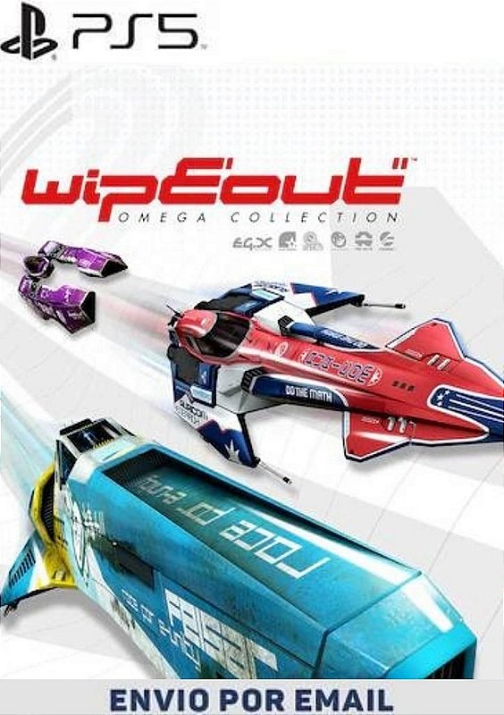WipEout Omega Collection PS5 MÍDIA DIGITAL - GT GAMES