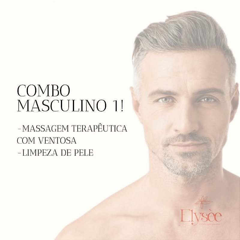 Combo masculino 1 - CLÍNICA ELYSÈE ESTÉTICA E SPA
