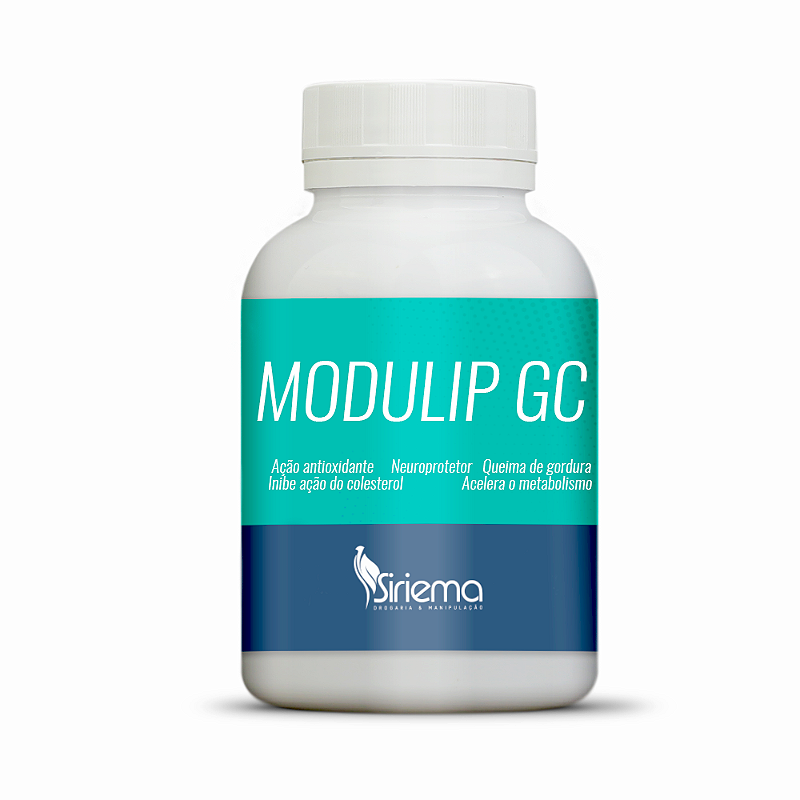 Modulip Gc 200mg 60caps redutor de medidas - Farmácia Siriema ...