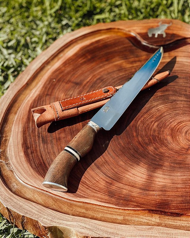 Faca tradicional inox 5mm 8" (Cabo Variavel) - Tamaru Gourmet