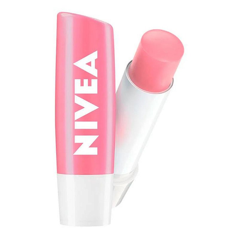 Protetor Labial Nívea Com Cor Pérola Shine 4 8g Sense Farma