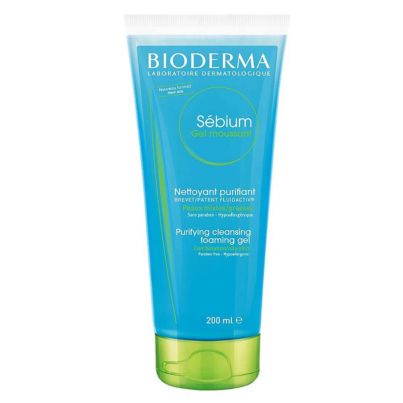 Sébium Gel Moussant Bioderma - Gel de Limpeza - 200ml - Sense Farma ...