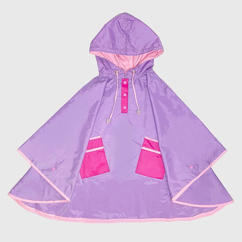 Capa De Chuva KidSplash! Lisa Triple Color Lilás - KidSplash! Coisas de ...
