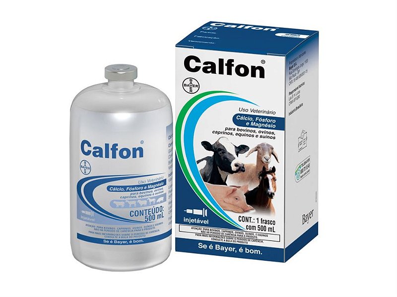 CALFON INJ. 500 ML - Raçaforte | Presidente Prudente - SP