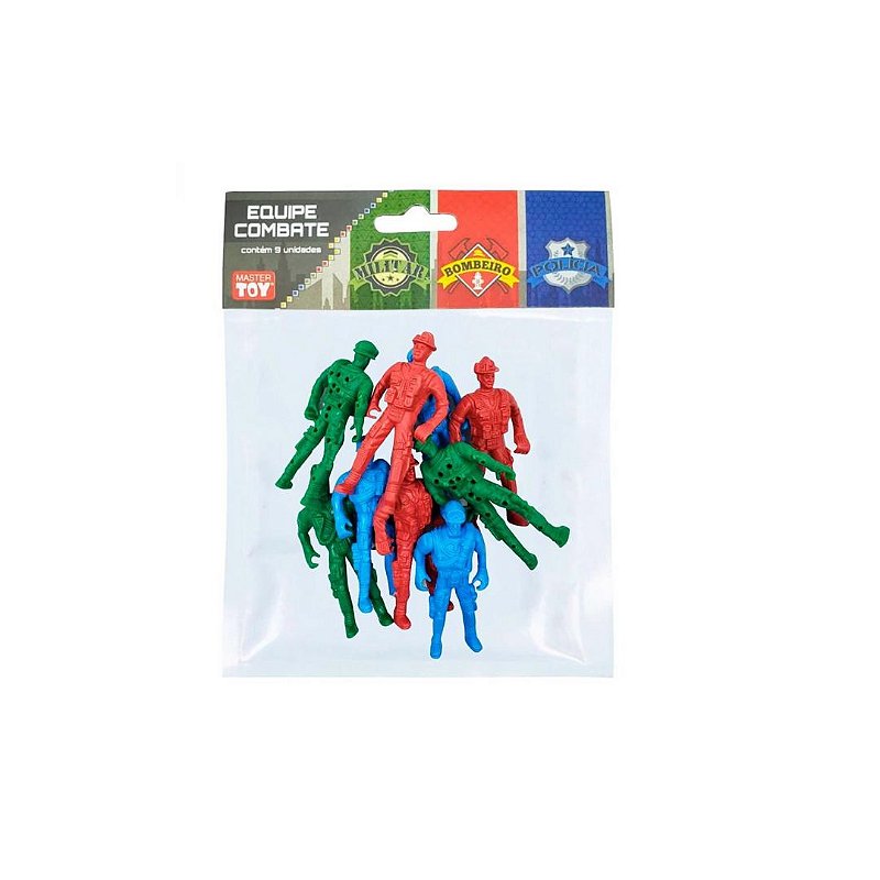 BONECO EQUIPE COMBATE - Prime Utilidades