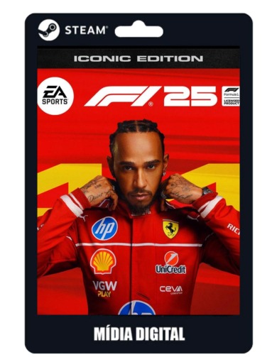 F1 25 PC Steam Offline Iconic Edition - Loja DrexGames - A sua Loja De Games