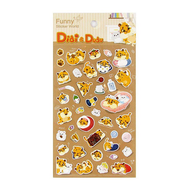 Adesivo Divertido Papel - Didi & Dudu - Fancy Goods Adesivo Divertido Papel - Didi & Dudu - Fancy Goods