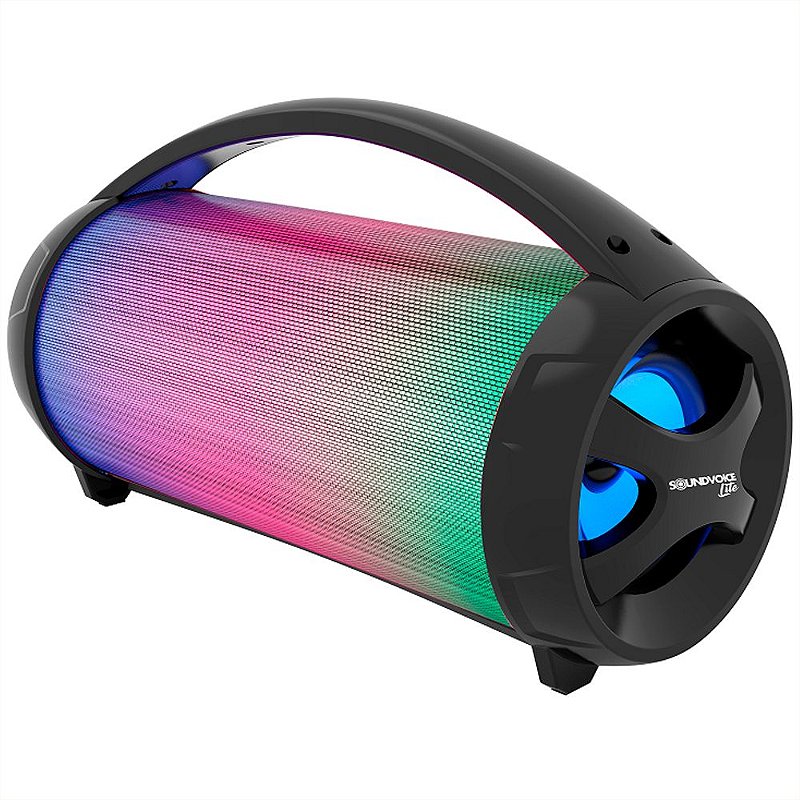 Caixa De Som Soundvoice Bazooka Série Lite Com Led Cxb-310 - American ...