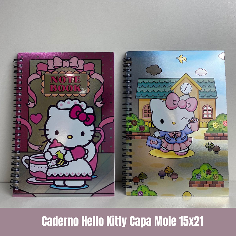 Caderno Hello Kitty Capa Mole 15x21 - Patricinha Preço Unico - Loja ...
