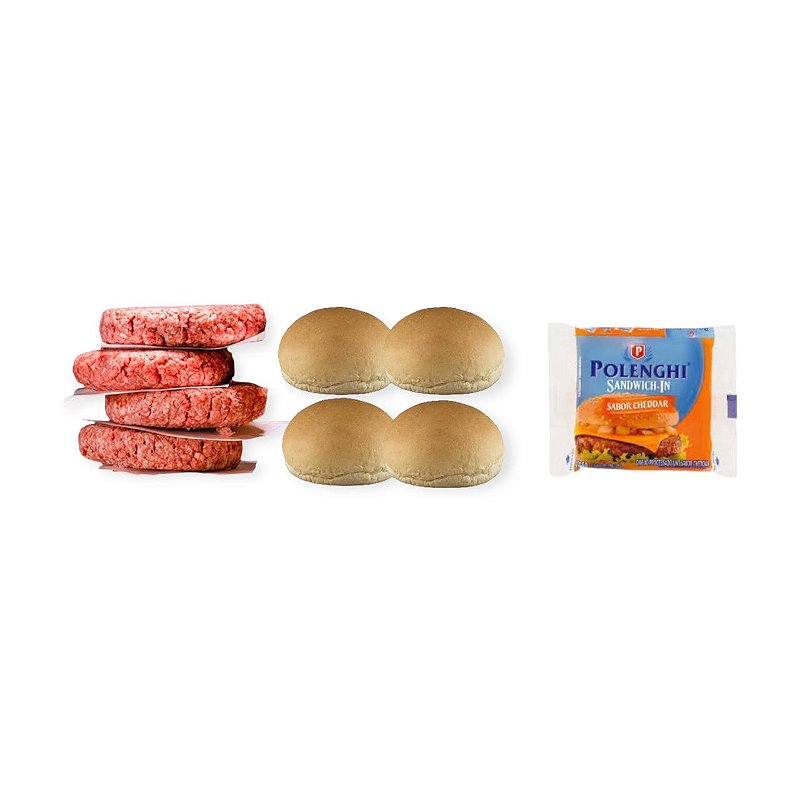 KIT BURGER EBEEF - PACK COSTELA ANGUS - VPJ (Pack - 4un) - e-beef l ...