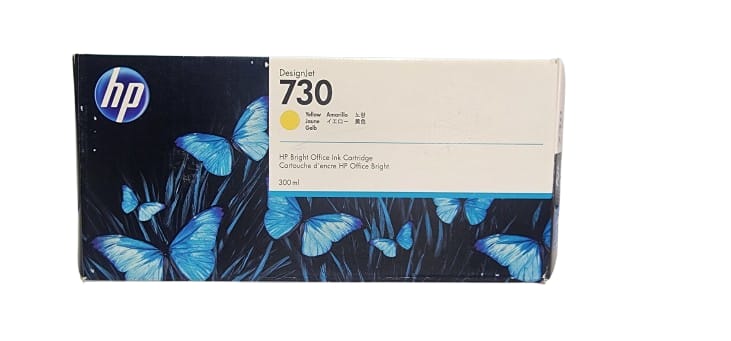 Cartucho original HP 730 yellow P2V70A PLOTTER HP T1600 T1700 T2600 ...