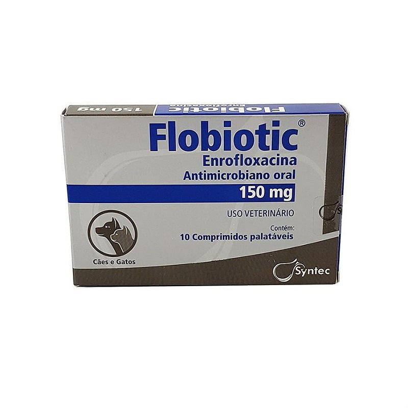 Flobiotic 150Mg C/10 Comprimidos - O seu pet shop no Rio de Janeiro ...