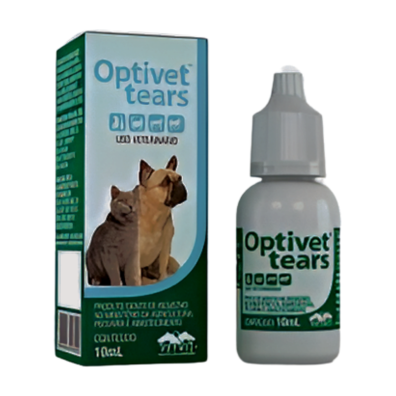 Optivet Tears Lubrificante Ocular 10ml - O seu pet shop no Rio de ...