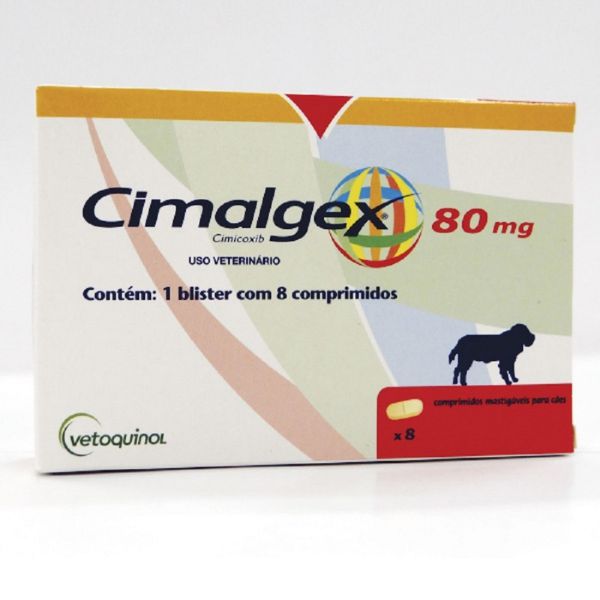 Cimalgex 80Mg 8 Comprimidos - O seu pet shop no Rio de Janeiro | Pet ...