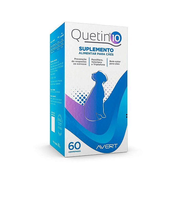 Quetin 10 60 Comprimidos - O seu pet shop no Rio de Janeiro | Pet Shop ...