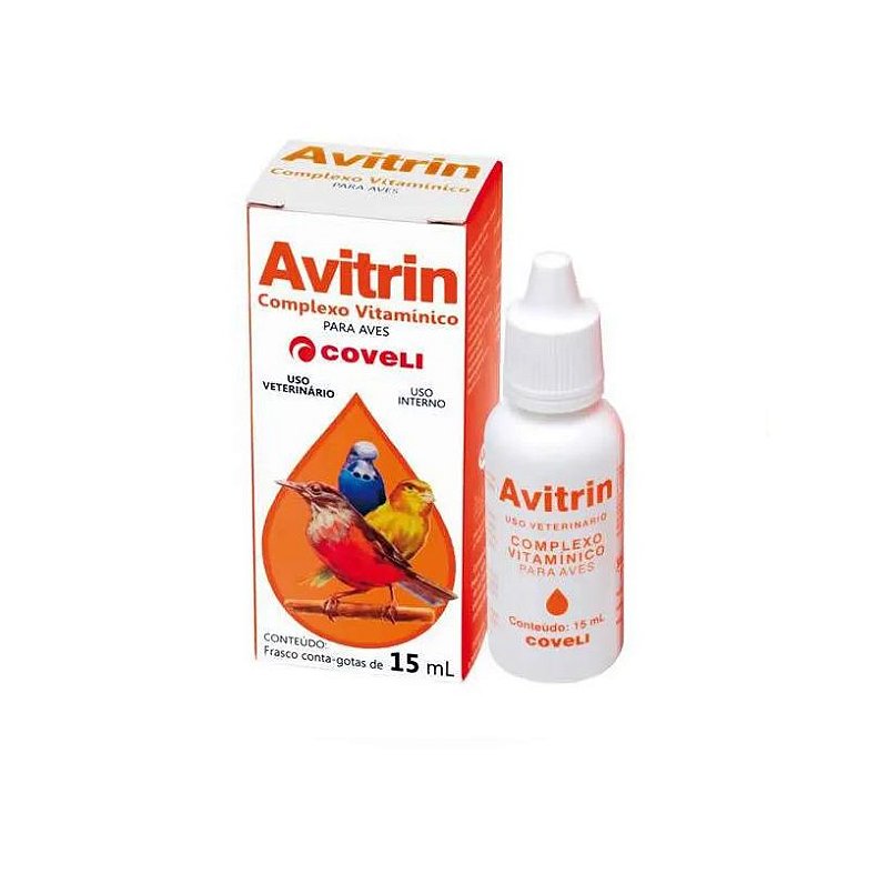Avitrin Complexo Vitamínico 15ml - O seu pet shop no Rio de Janeiro ...