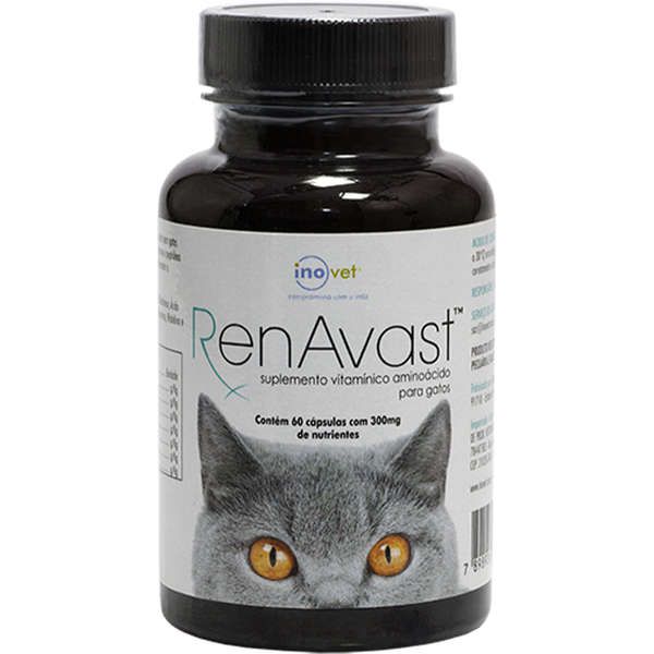 Renavast Gatos 300mg 60 Cápsulas - O seu pet shop no Rio de Janeiro ...