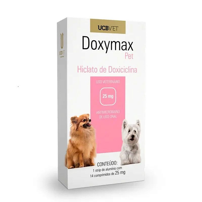 Doxymax 25mg Blister com 14 Comprimidos - O seu pet shop no Rio de ...