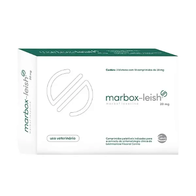 Marbox Leish 20mg 30 Comprimidos - O seu pet shop no Rio de Janeiro ...