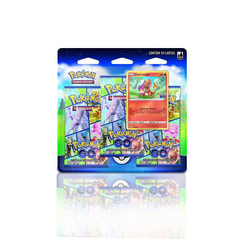 Blister Triple pack Pokémon Go - Charmander - ShopDG - Sua Loja de ...