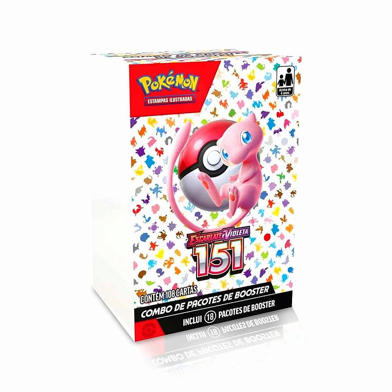 COMBO DE BOOSTER - 151 - Mini Booster Box - Pokémon - ShopDG - Sua Loja ...