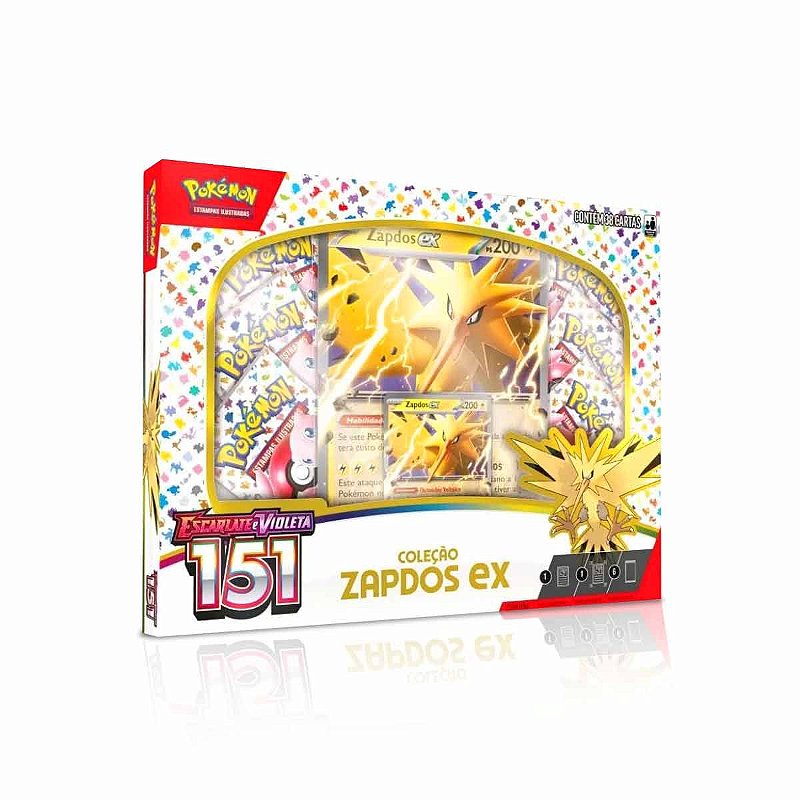 Box Zapdos EX - Pokémon EV3.5 - ShopDG - Sua Loja de Jogos de tabuleiro ...