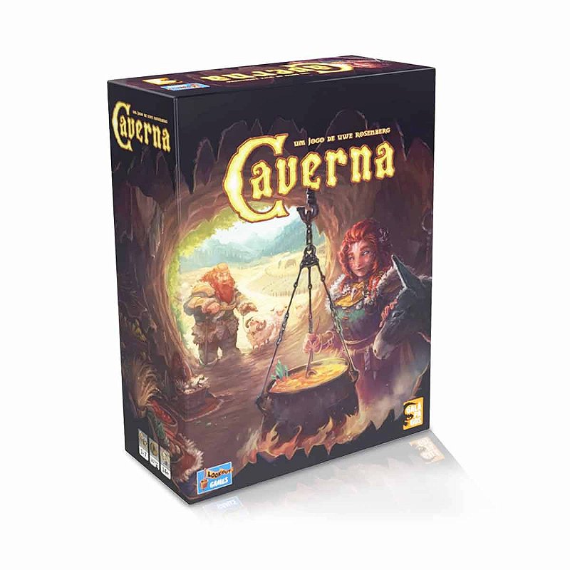 Caverna - Jogo de Tabuleiro para Amigos - 1 a 7 jogadores - ShopDG - Sua Loja de Jogos de ...