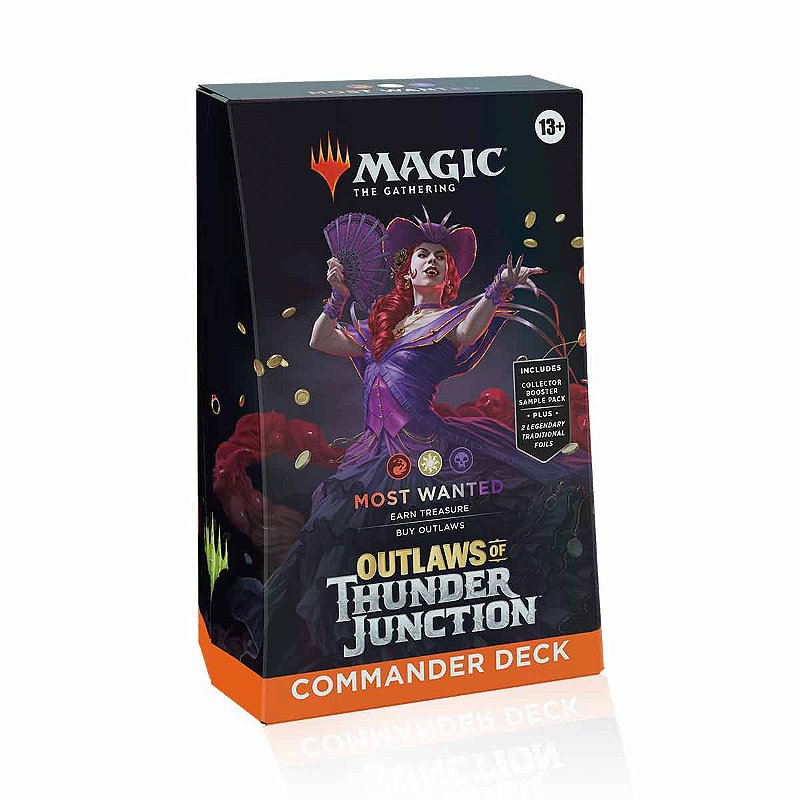 Magic Os Fora da Lei most wanted Commander Deck Inglês - ShopDG - Sua ...
