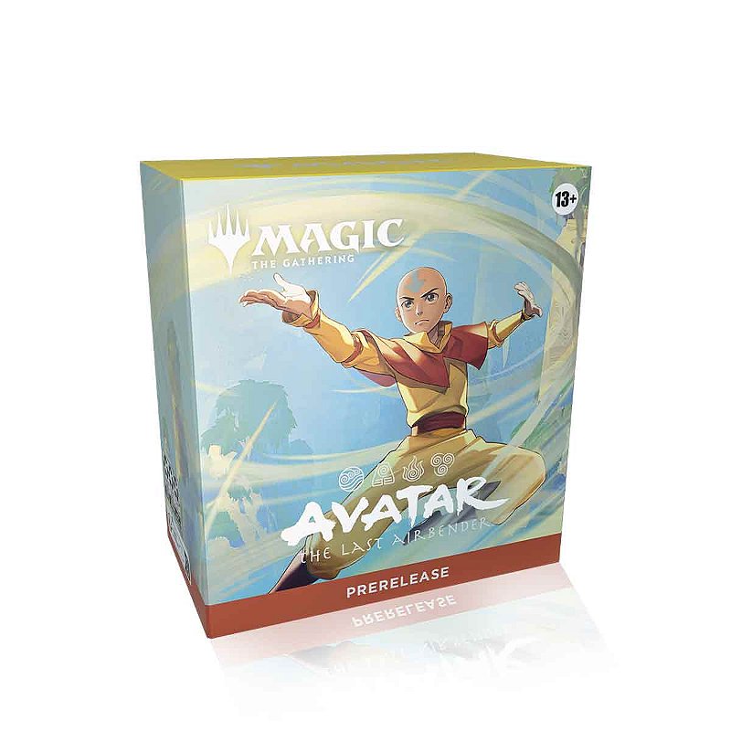 Magic Kit Pre-release - Avatar The last Airbender Aang - Inglês Pré ...