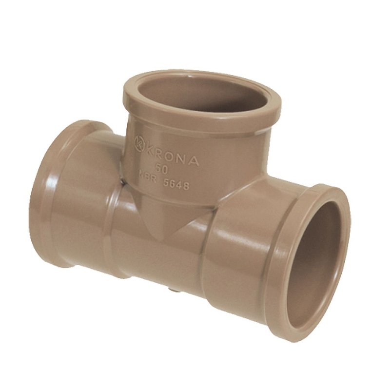 Te PVC Soldável de 20mm - Hidrauconex