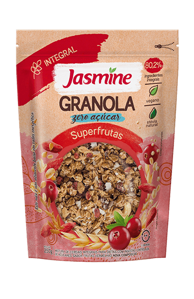 Granola Zero Açúcar Superfrutas - vivendacerealista