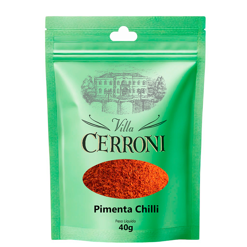 Pimenta Chilli - Pouch - 40g - Empório Villa Cerroni