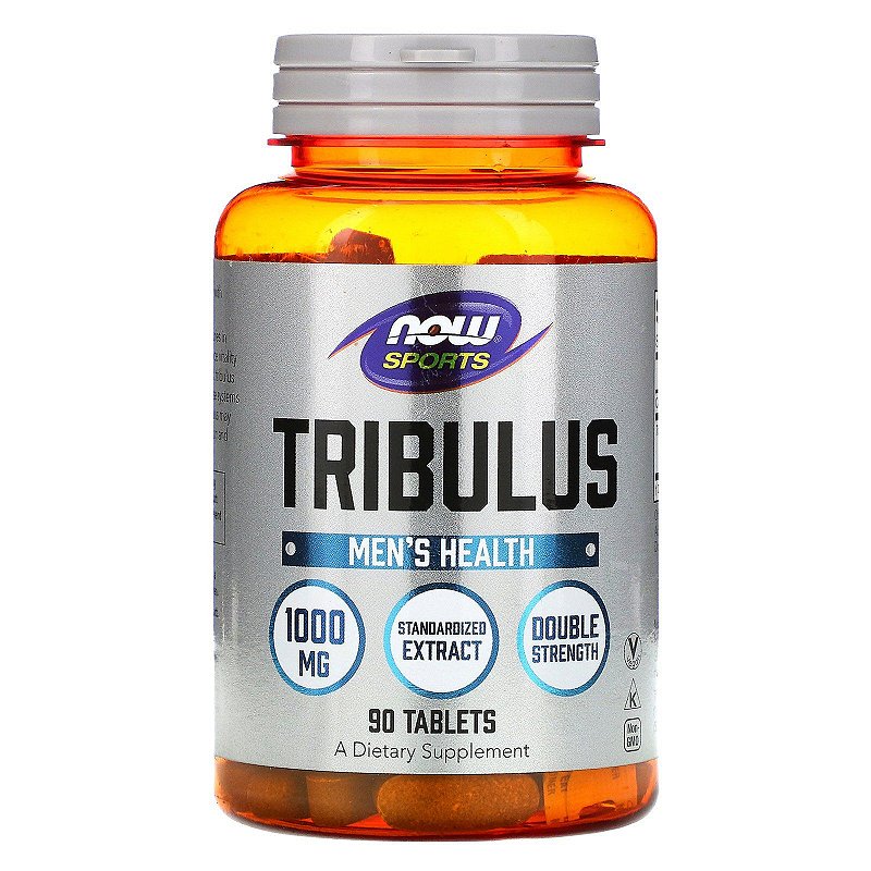 Tribulus Terrestris Now Foods - 90 tabletes de 1000 mg - F4 SUPLEMENTOS
