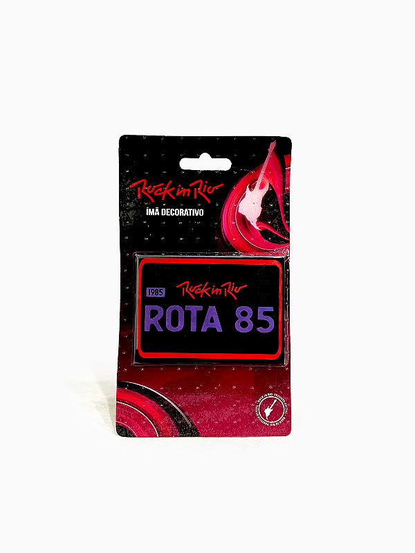 Imã Rota 85 Rock in Rio - Official Store Rock in Rio