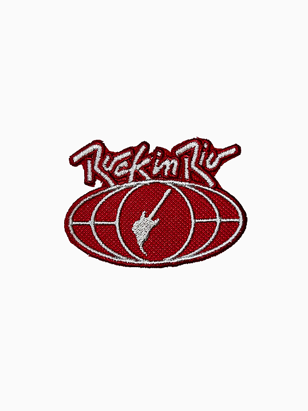 Patch Globo Rock in Rio - Loja Oficial Rock in Rio