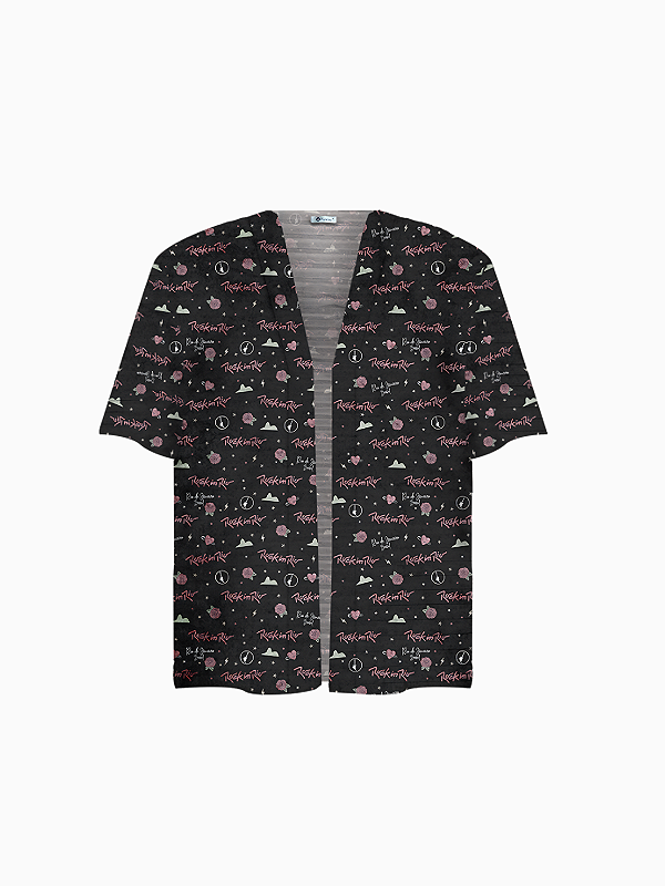 Kimono Rosas Rock in Rio - Official Store Rock in Rio