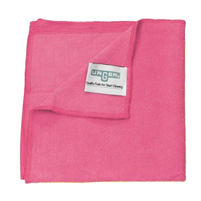 Pano De Microfibra Rosa 200 Lavações Pesadas 40 X 40 Cm Unger - NC ...