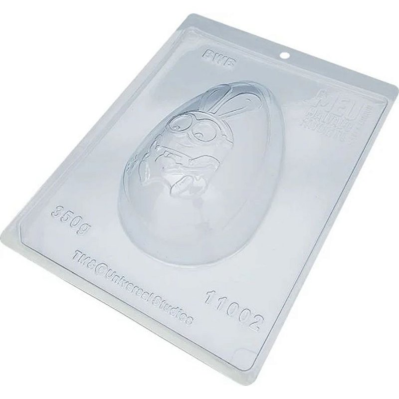 Forma de Acetato Especial Ovo Minion Bob 350g - Ref.11002 - 1 unidade ...