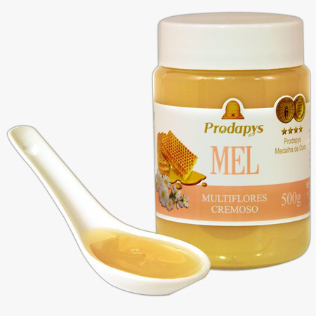Mel Multiflores Cremoso - 500g - Mezzalira Mix - Para quem tem Fibra e ...