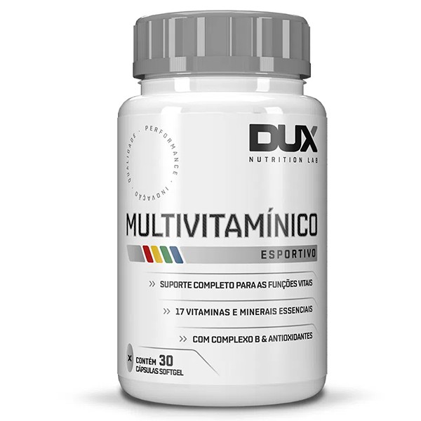 Multivitaminico 30 Capsulas - Dux Nutrition - Nutrimix Suplementos