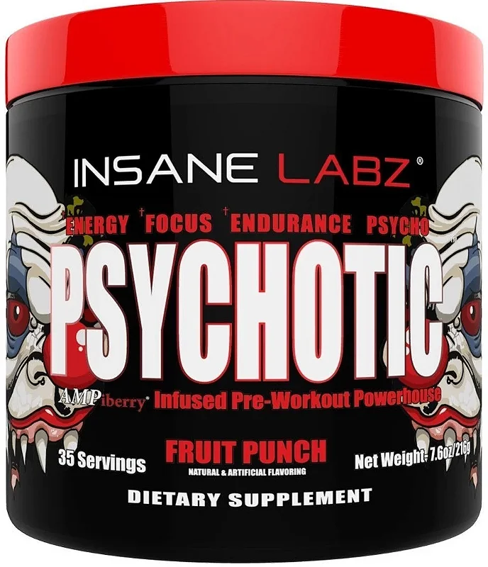 Psychotic Red INSANE Labz - Nutrimix Suplementos