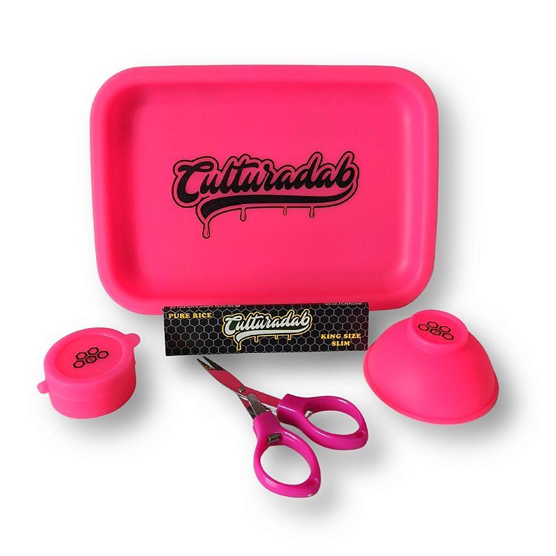 Kit Pink Honey | By Cultura Dab - Cultura 420 Tabacaria e Headshop