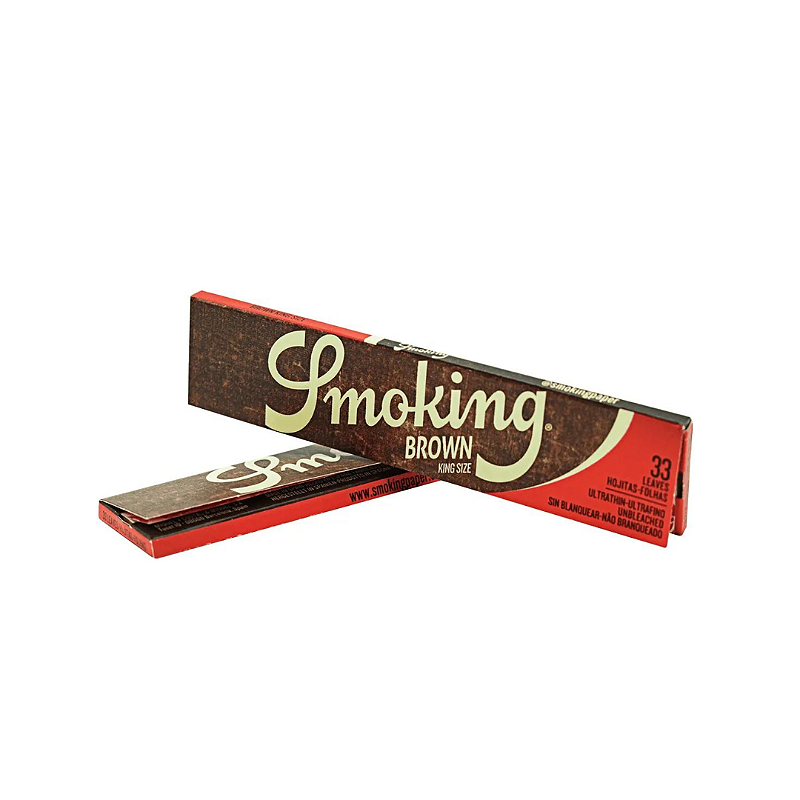 Seda Smoking Brown King Size - Cultura 420 Tabacaria e Headshop